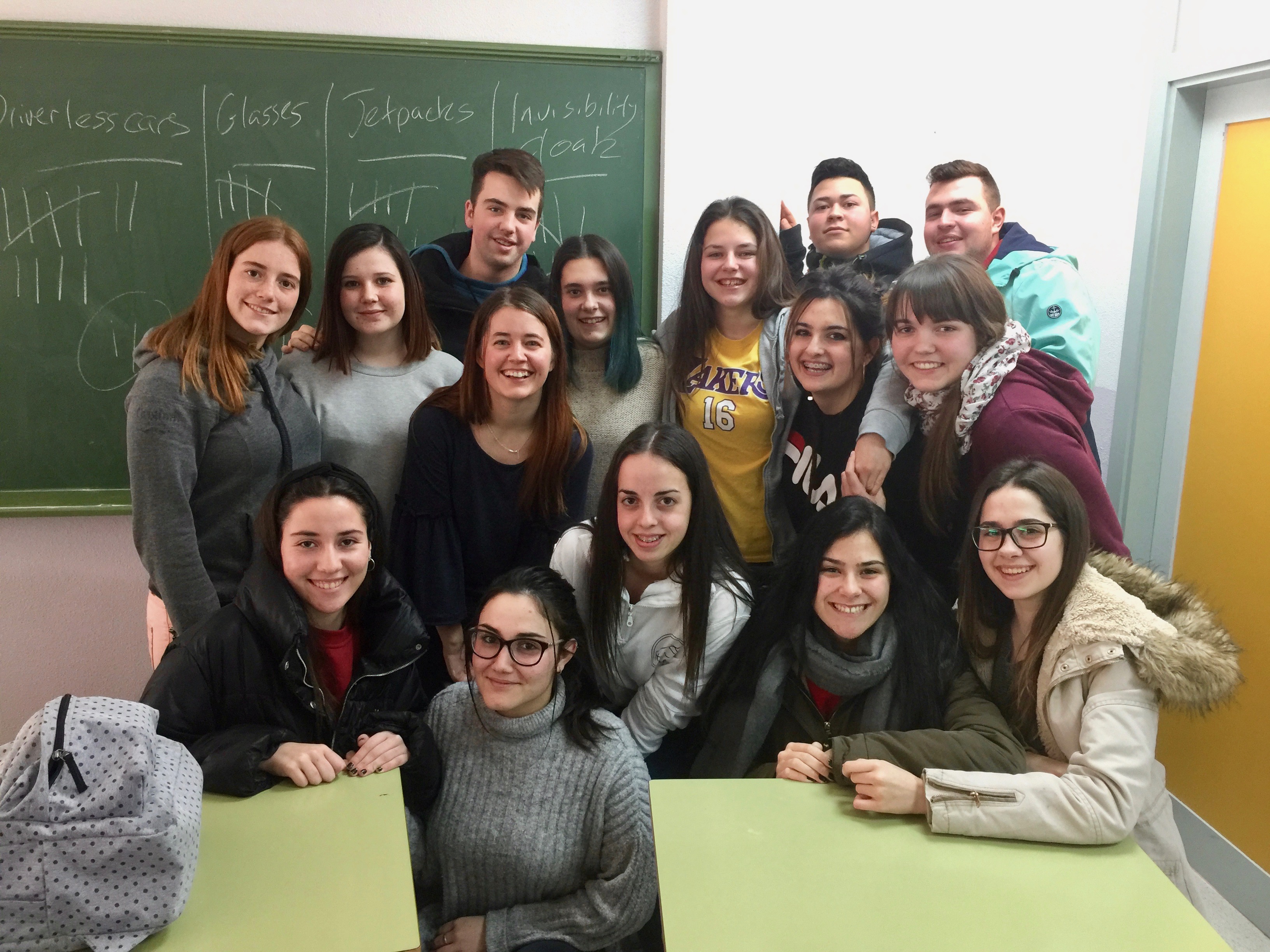 Visita de Emily Delahaye, auxiliar de conversación de inglés. – IES Monreal